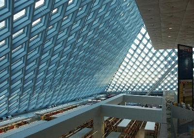سرزمین فرم های آزاد - Seattle Central Library