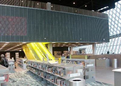سرزمین فرم های آزاد - Seattle Central Library